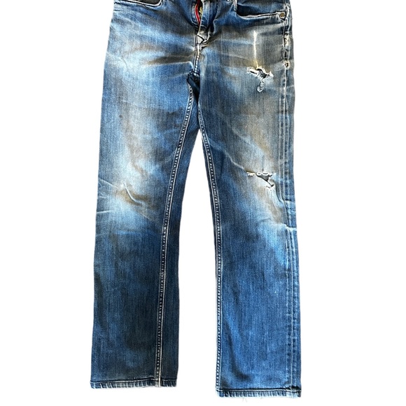 Robert Graham | Jeans | Robert Graham Mens Distressed Light Blue Jeans ...